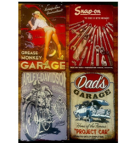 P247 Vintage Auto Signs – Economy Truck Seats Store