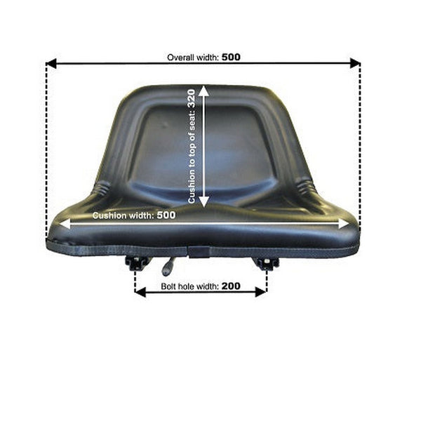 ETS015 All Purpose Equipment Seat – Economy Truck Seats Store