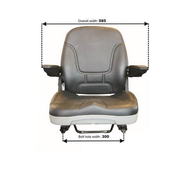 ETS020 All Purpose Equipment Seat – Economy Truck Seats Store